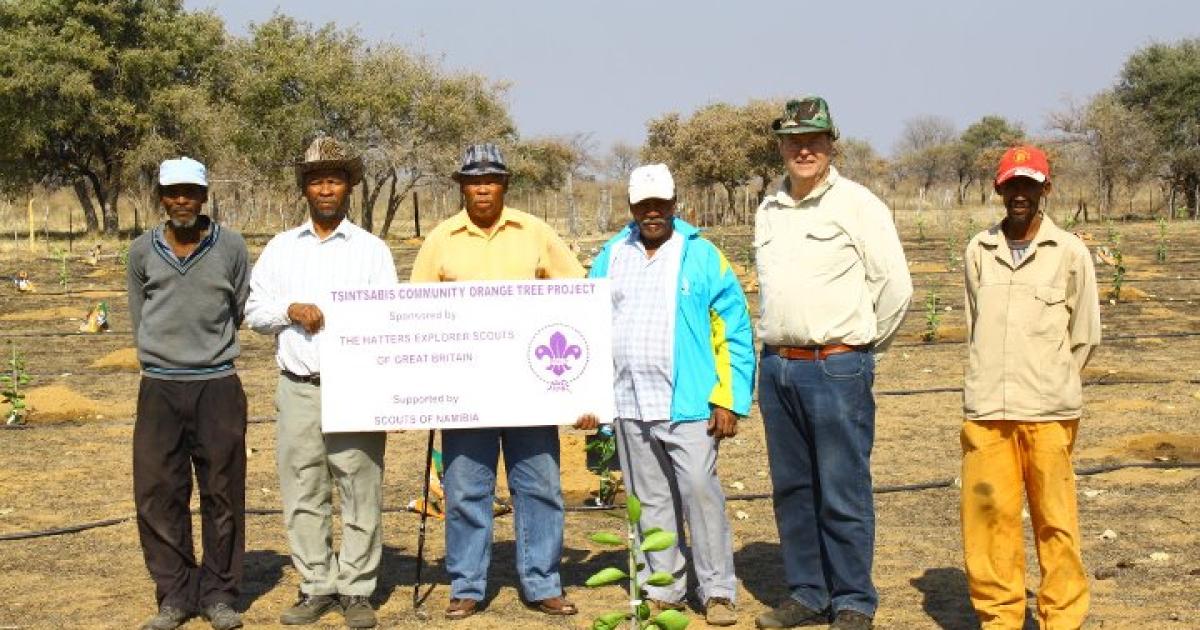 Tsintsabis Orange Tree Project 2014 | World Scouting
